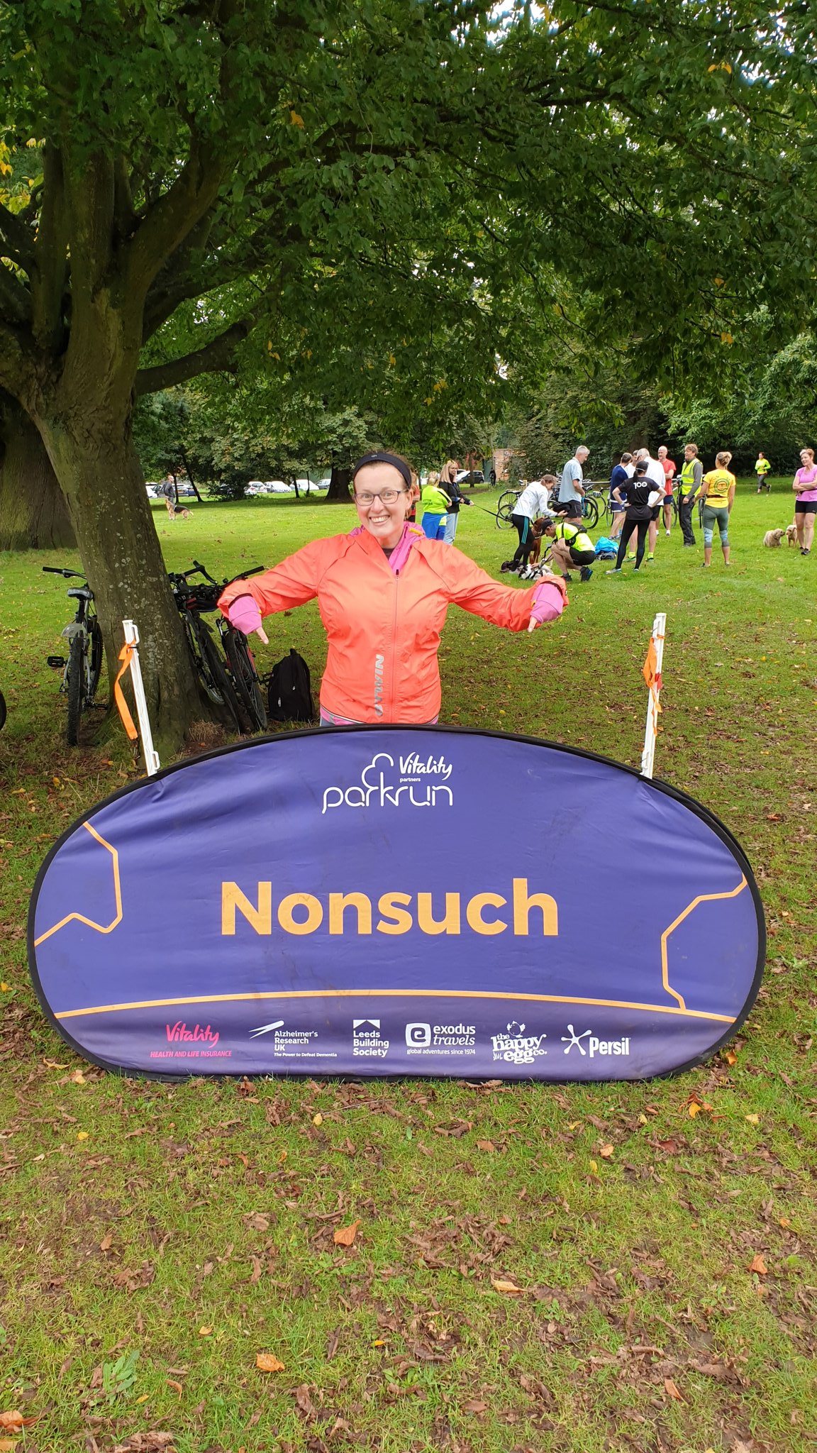 Andrew Eames on Twitter: "I ran with my wife today @nonsuchparkrun for her 1st parkrun since ...