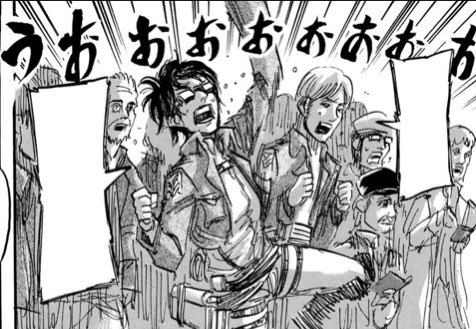 「Day 6- Legacy Hange's legacy- from creating the thunder sp」daily non-binary hangeの漫画