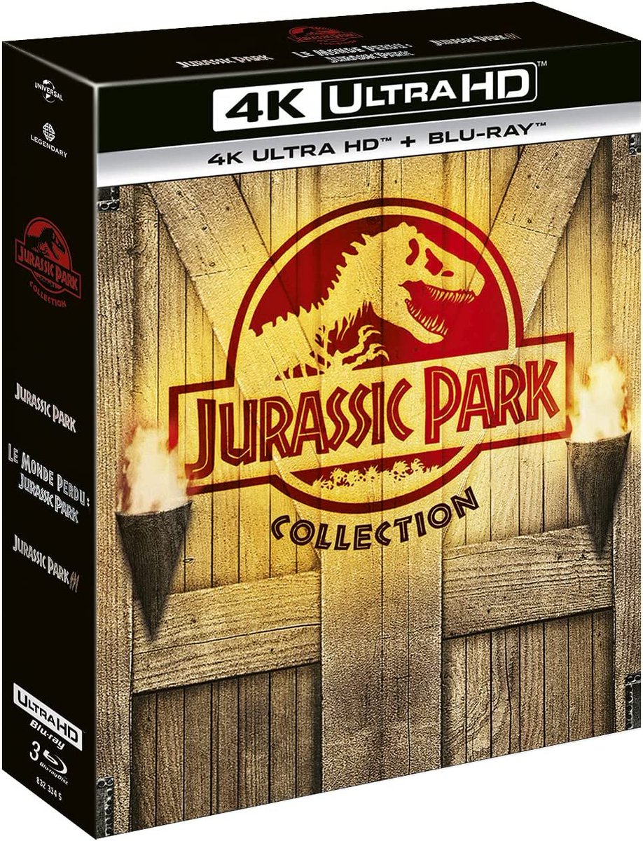 Jurassic World Ultimate Collection 4k Ultra Hd Discs Only Case See