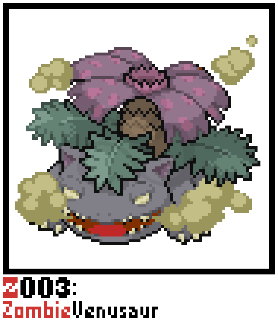 Zombie Pokemon Sprites Zombie Sprite 2D Game Sprites & Sheet Templates