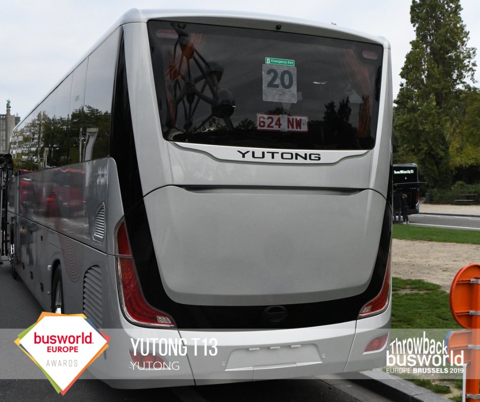 Busworld Awards 2019 DESIGN LABEL COACH Yutong T13, 46% OFF