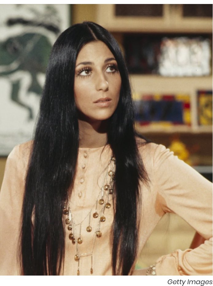 Cher 1970 Hair
