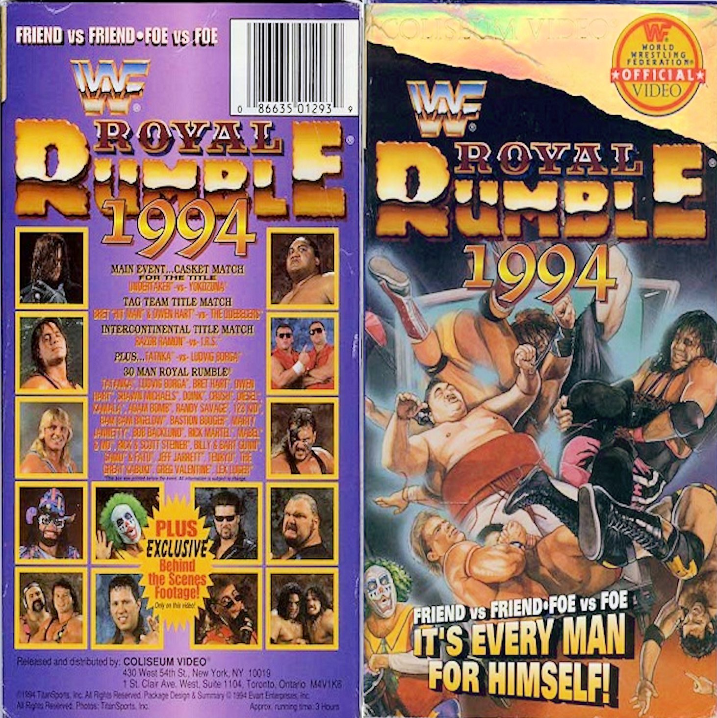 Undertaker 1994 Royal Rumble