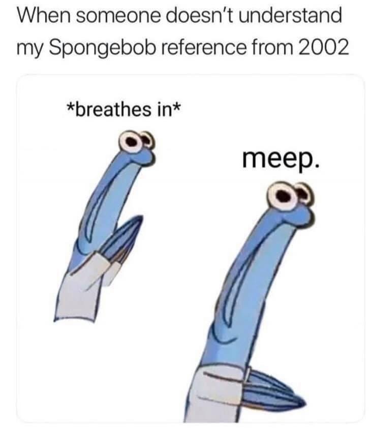 Meep Spongebob
