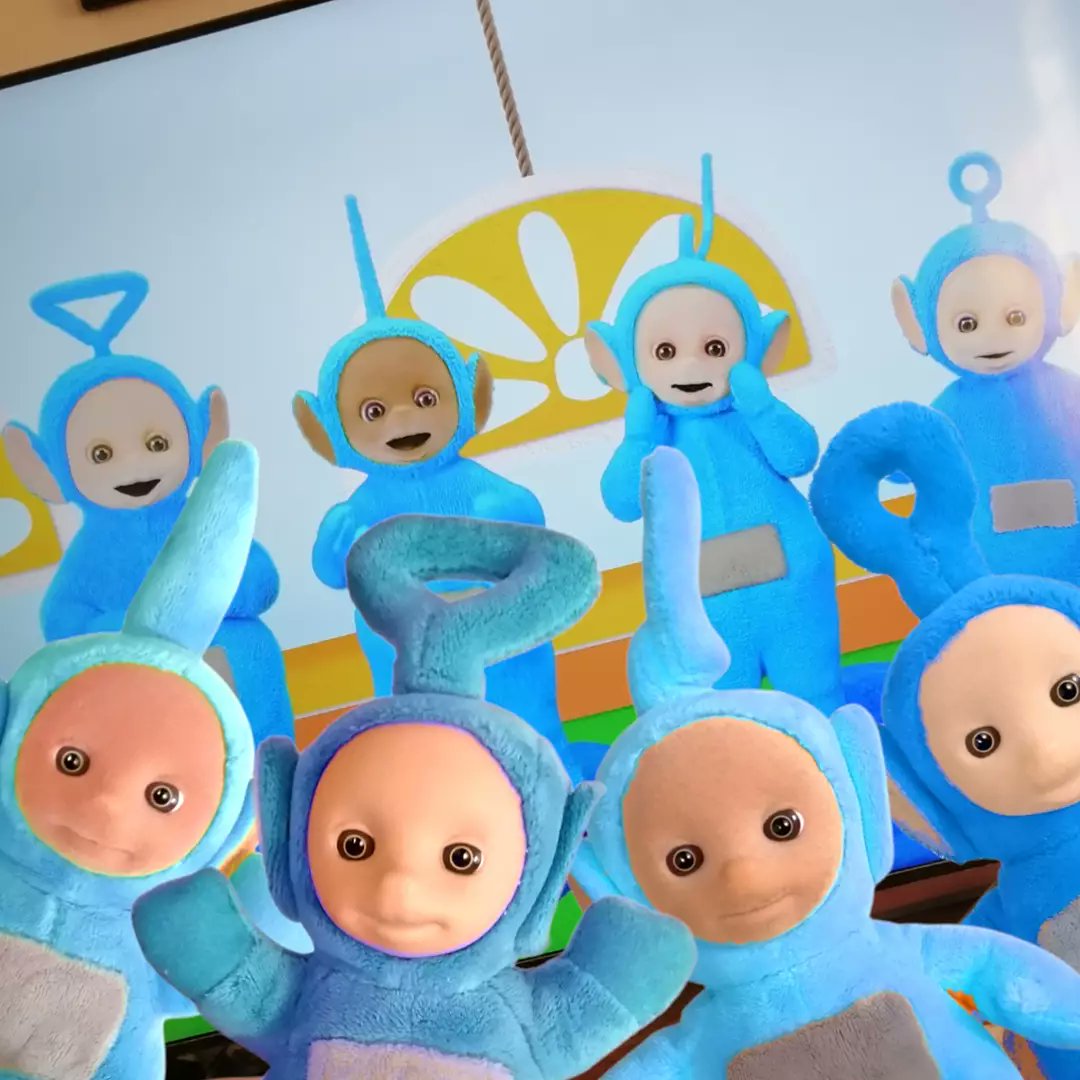 Teletubbies Cielo Azul