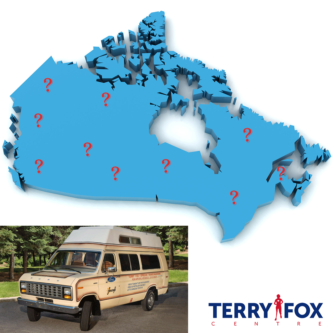 Terry Fox Marathon Of Hope Map