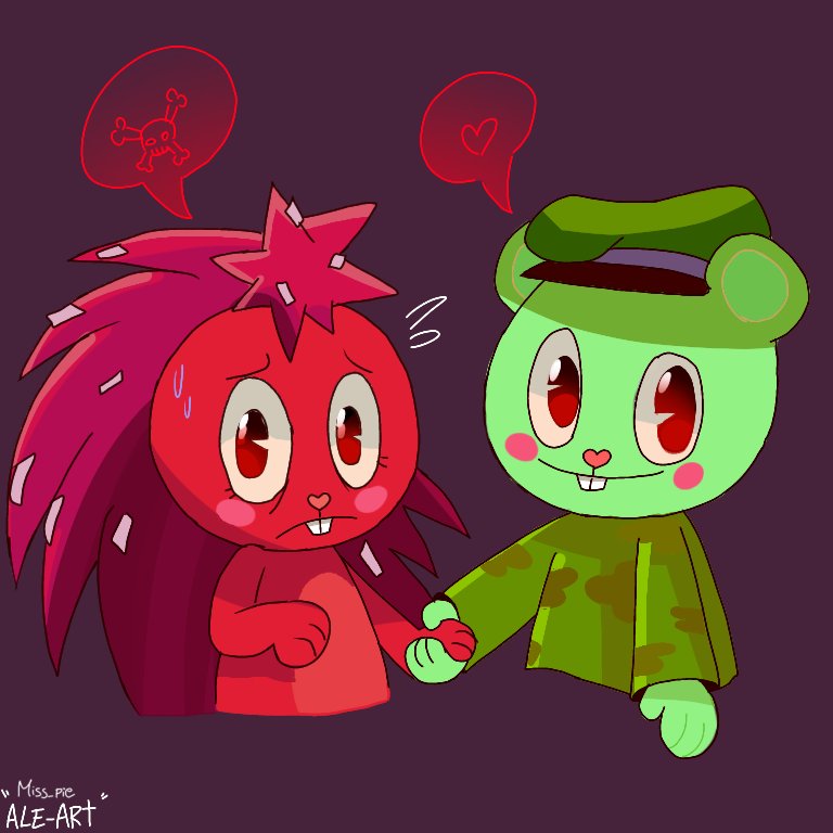 Happy Tree Friends Flippy And Ale