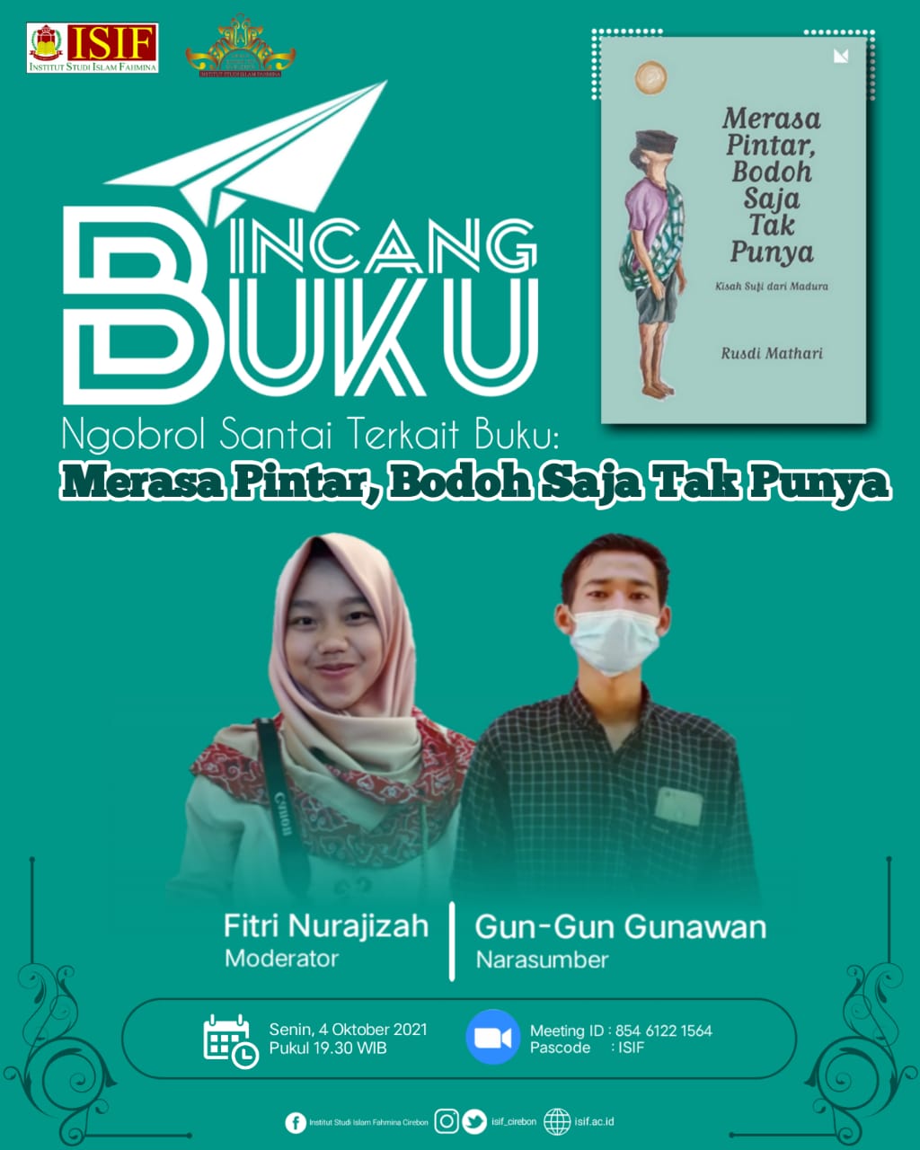 Institut Studi Islam Fahmina (ISIF) Cirebon (@Isif_cirebon) / Twitter