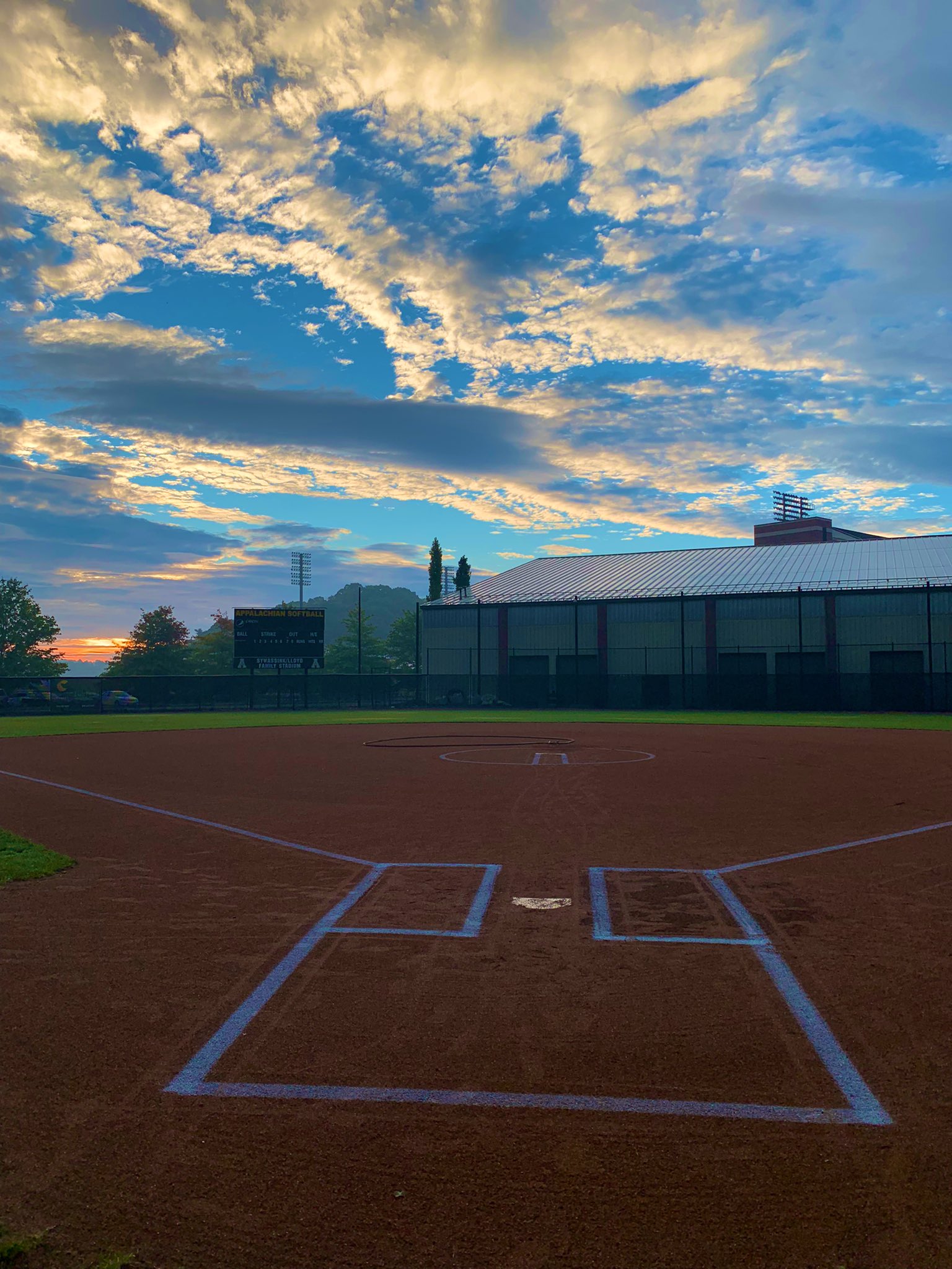 Softball Field Background