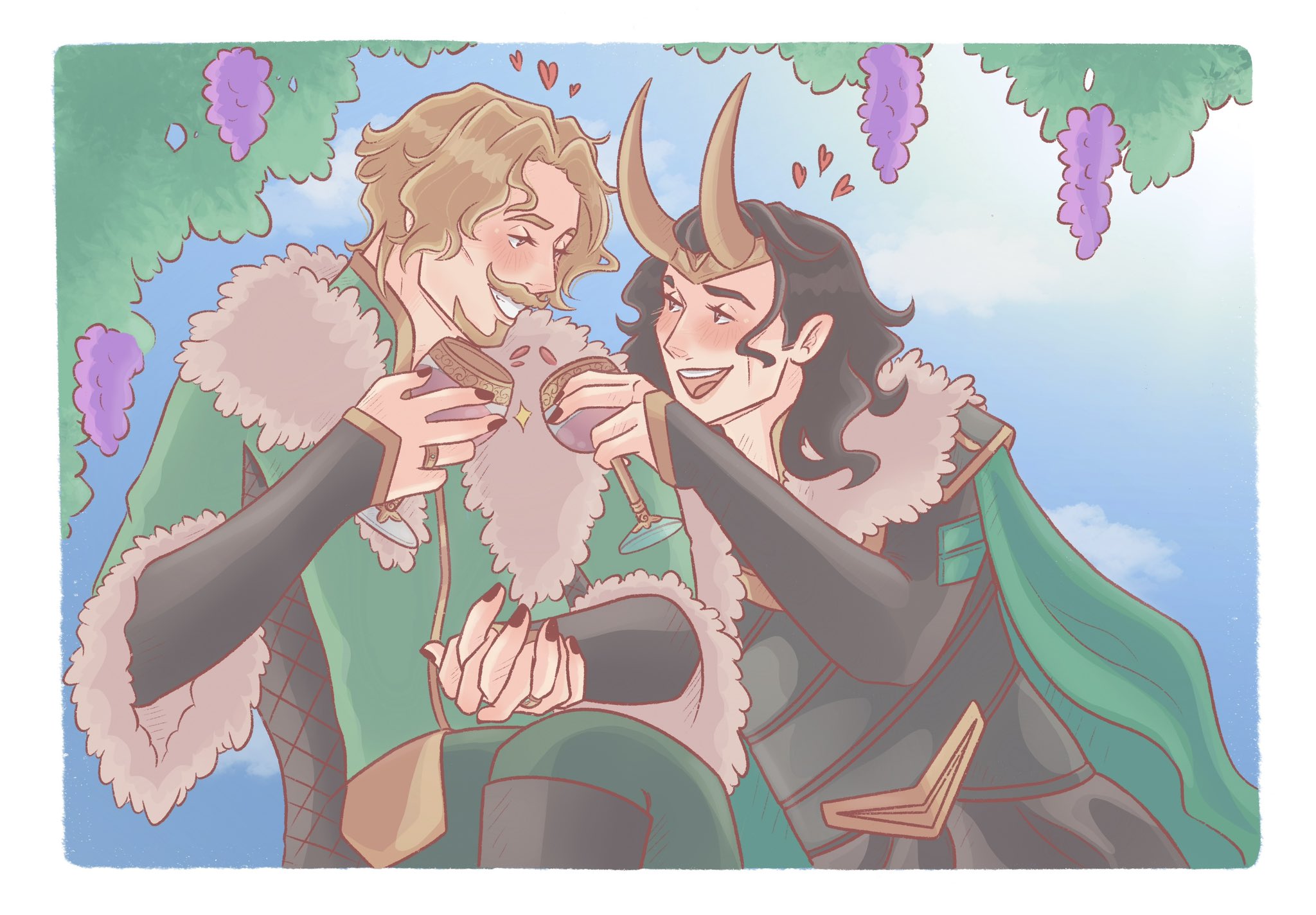 Fandral And Loki