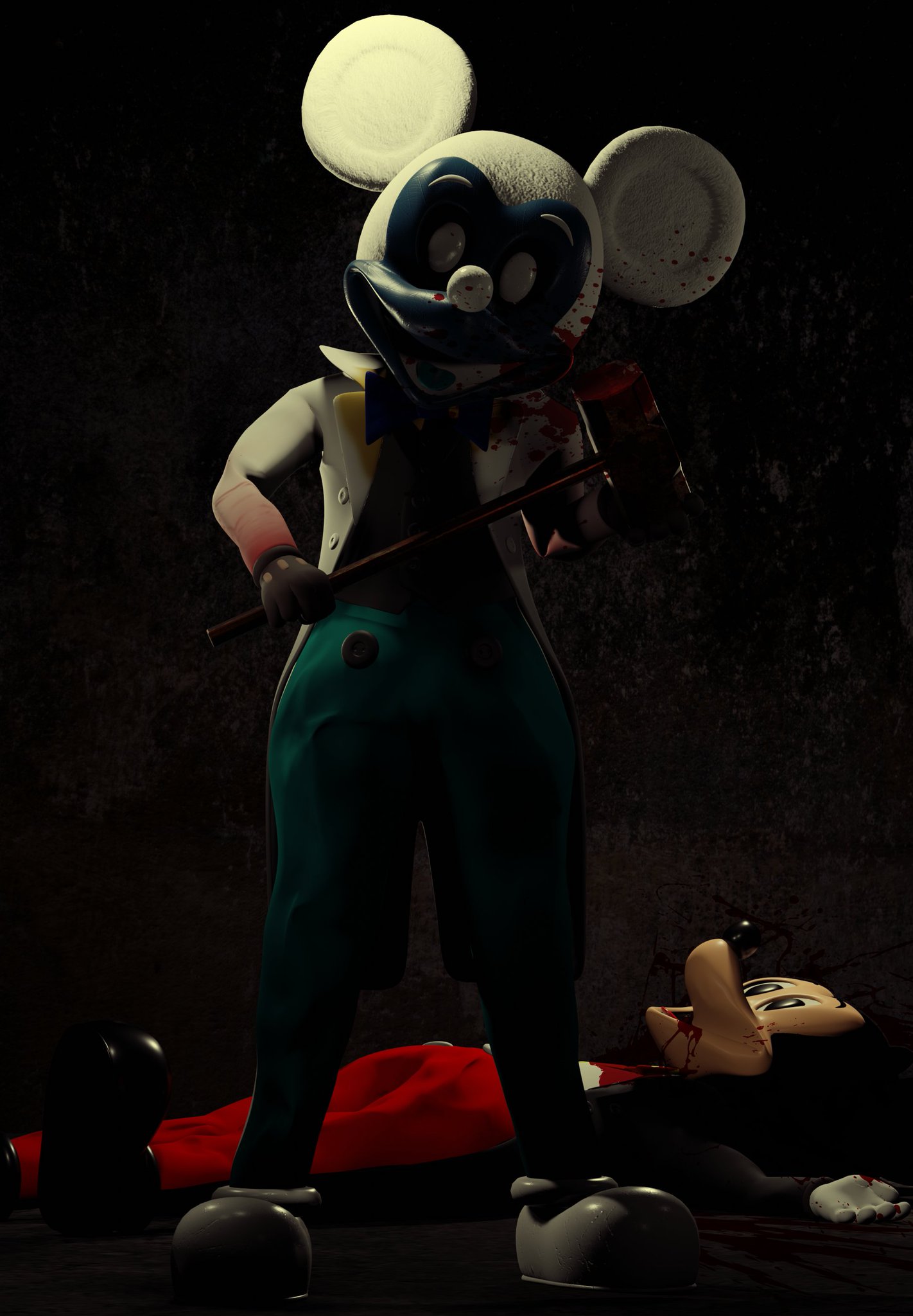 Creepypasta Mickey Mouse Costume