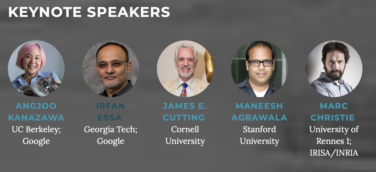 AI for Creative Video Editing and Understanding. (@cveu_workshop) | Twitter