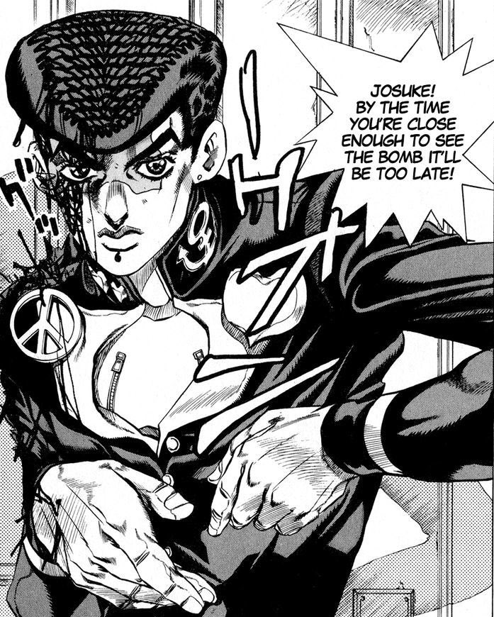 「October 16, 1995, DiU Manga Chapter 167 "Crazy Diamond Is」JoJoの漫画