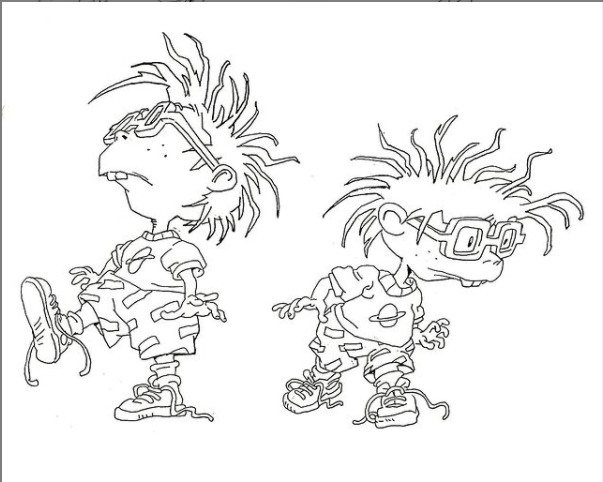 A reminder that the first episode of The Rugrats was straight up anime ...