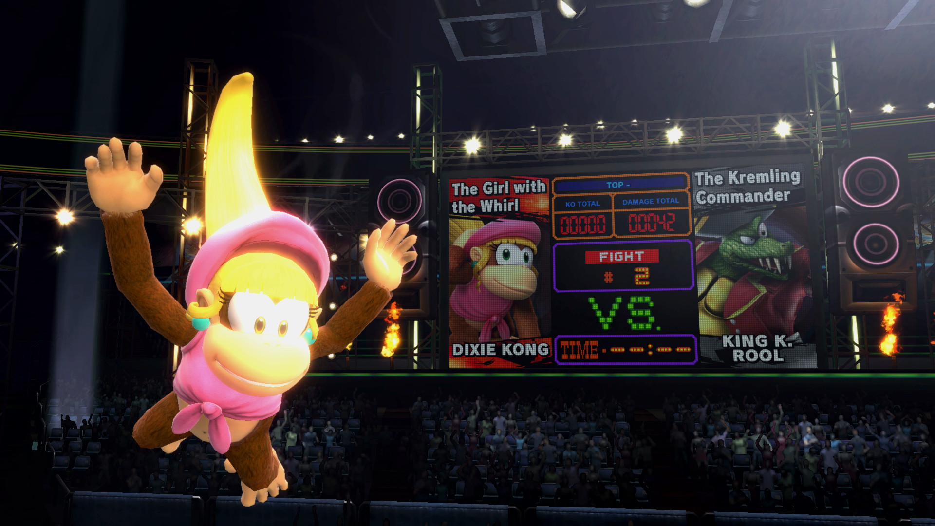 Dixie Kong Smash Bros