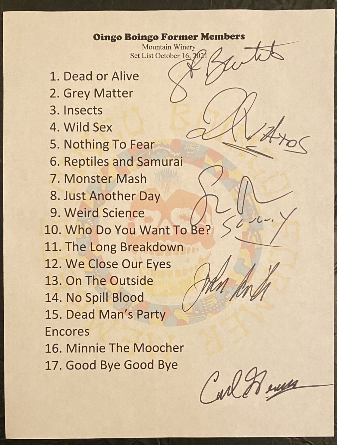 John Avila Oingo Boingo