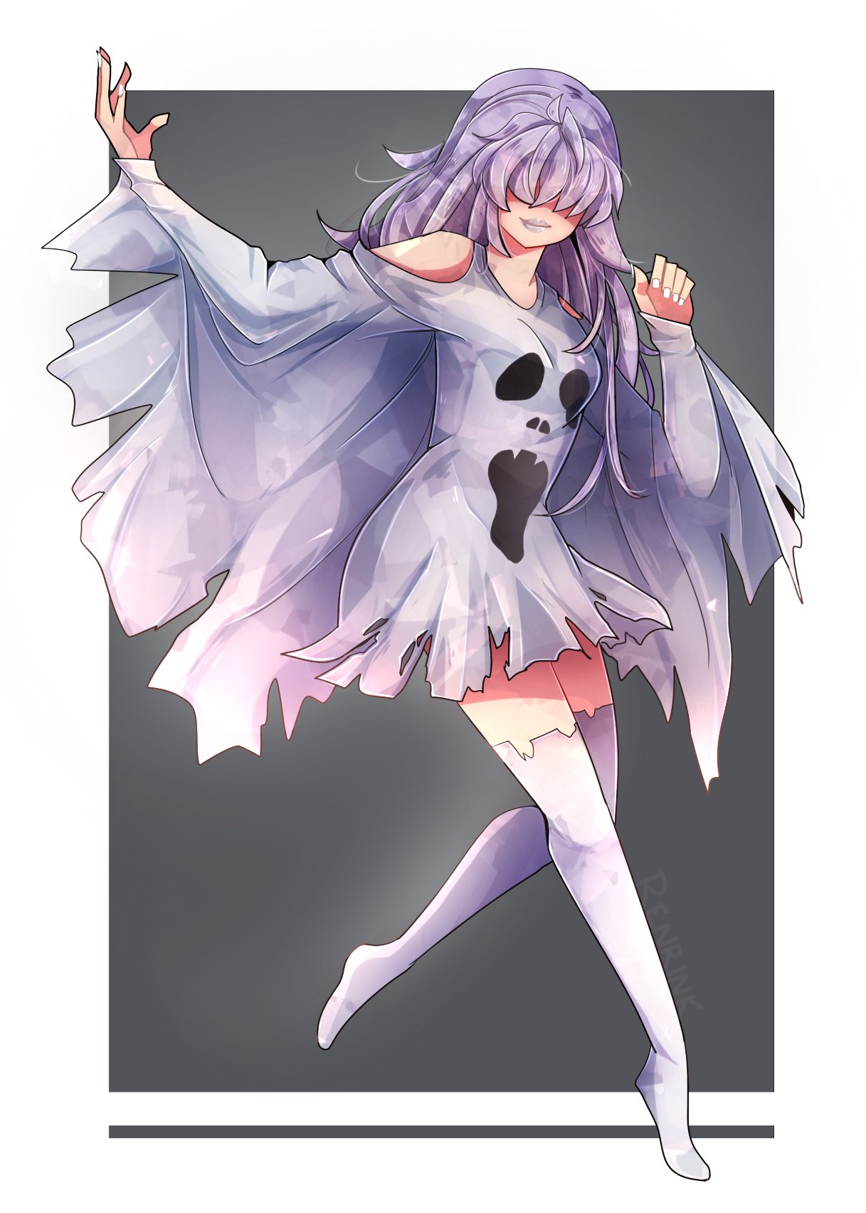 Ghost Girl In White Dress Anime