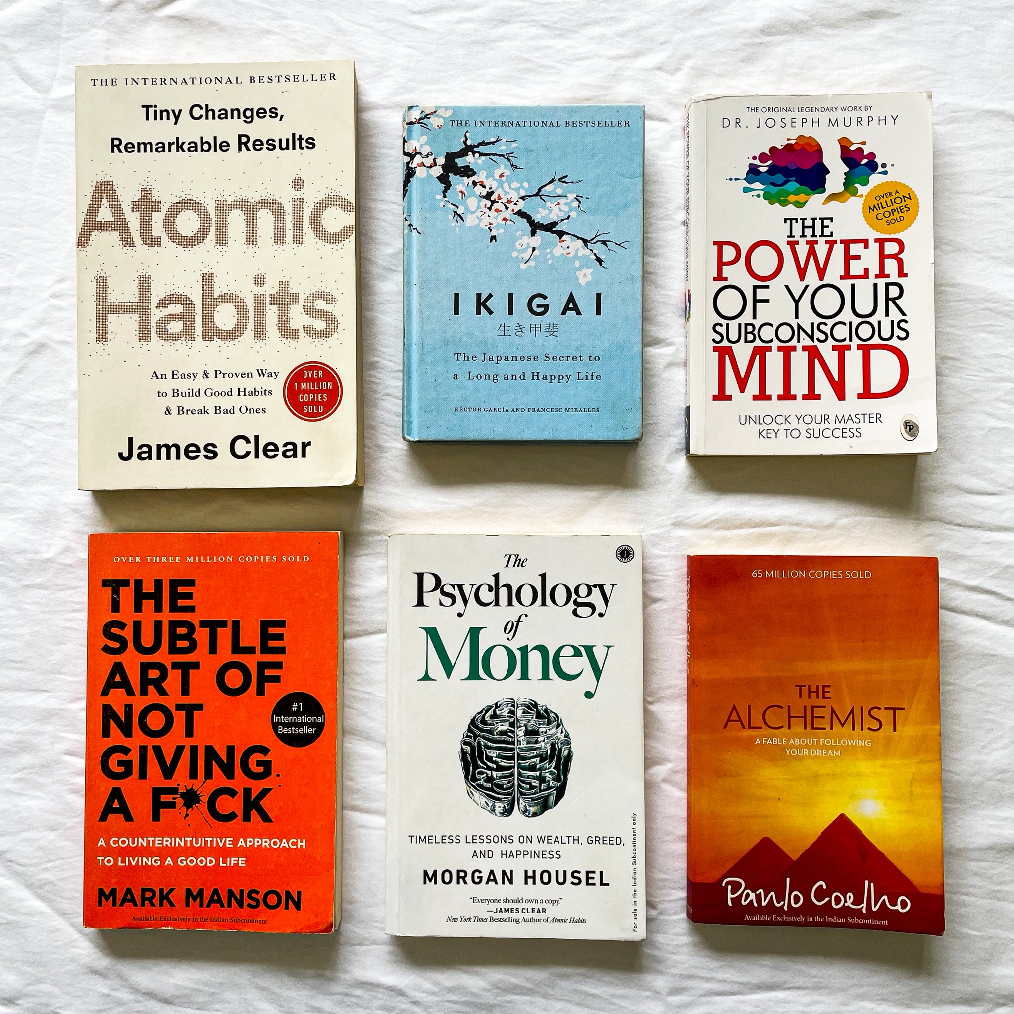 Library Mindset on Twitter: "1)Atomic Habits 2)IKIGAI 3)The Power of ...