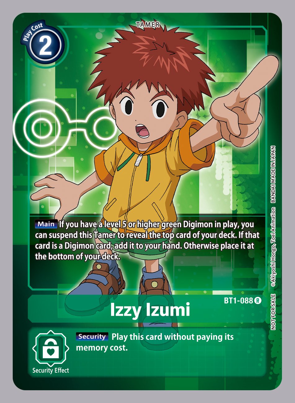 Digimon Tentomon Card