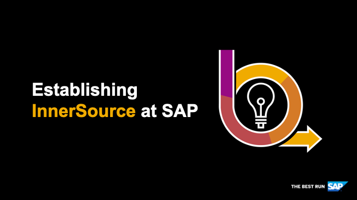 Sap Open Source On Twitter Innersource Means Learning From Opensource Best Practices And