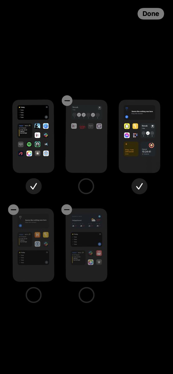 Did you know that you can set different home screens in iOS depending ...