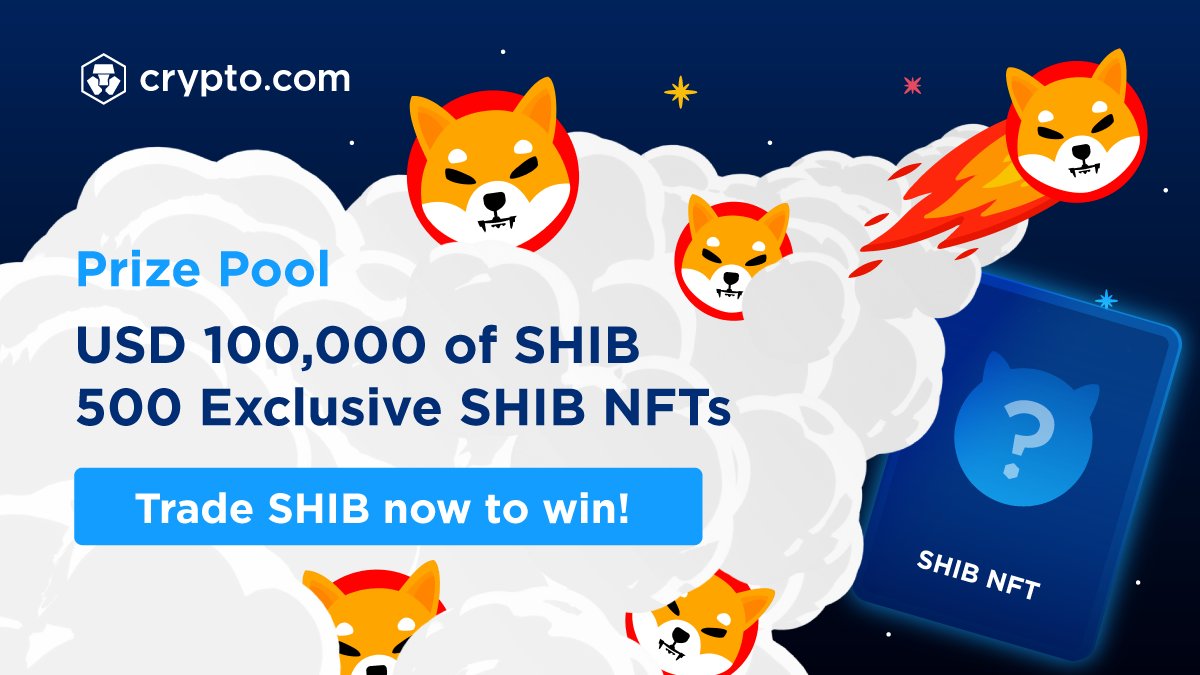 Crypto.com on Twitter: "🔥 Great news for #SHIBArmy and #NFT fans: We launched a SHIB Trading ...