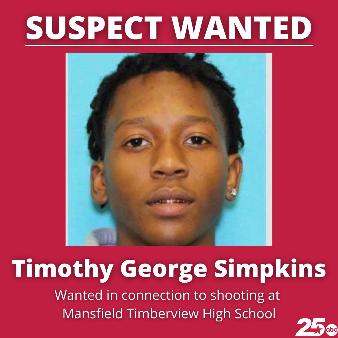 SUSPECT WANTED: Arlington Police are searching for 18-year-old Timothy ...