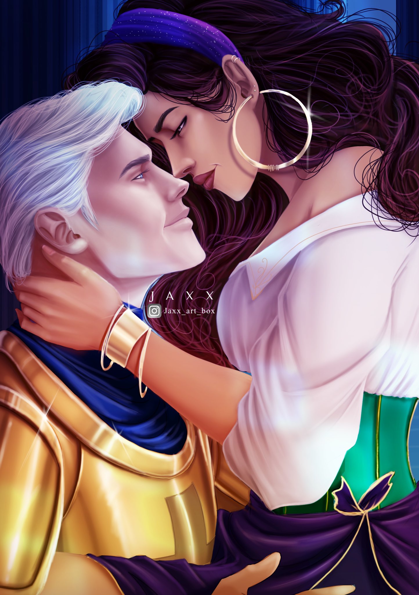 Esmeralda And Phoebus Fan Art