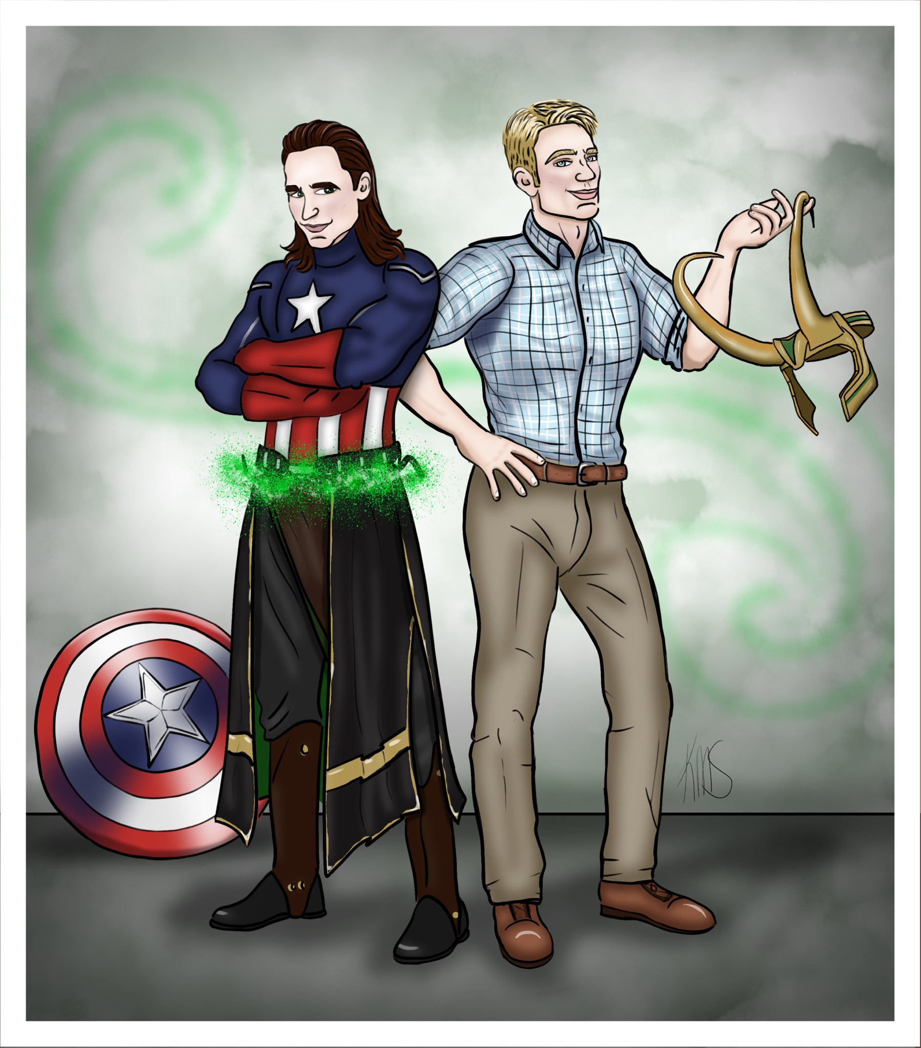 Loki X Steve