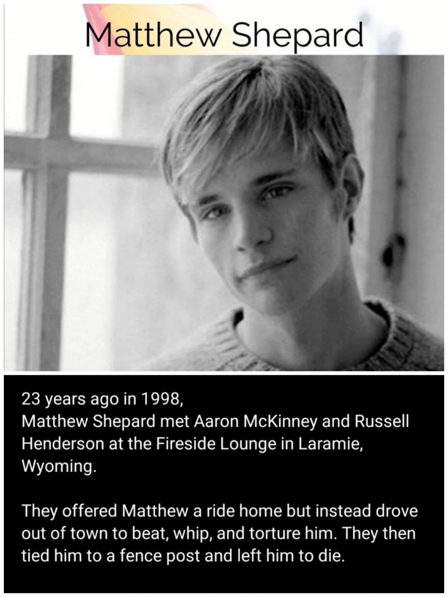 Matthew Shepard Fence Walmart