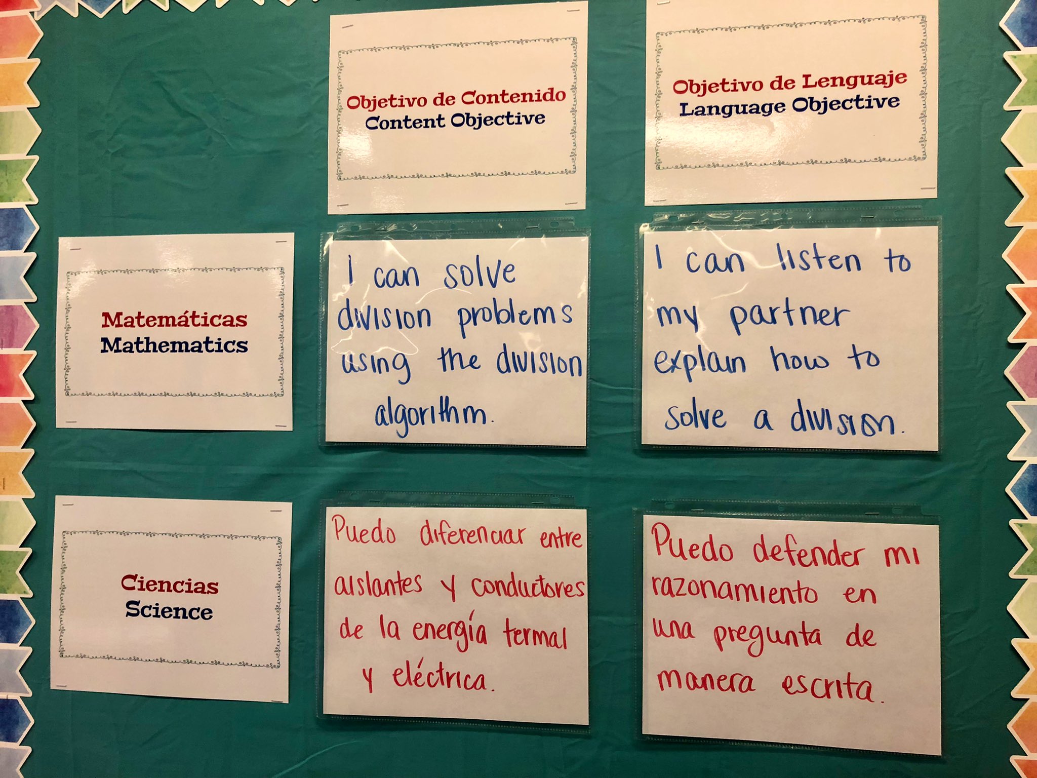 TylerISD Bil/ESLdept on Twitter: "Great content and language objectives ...