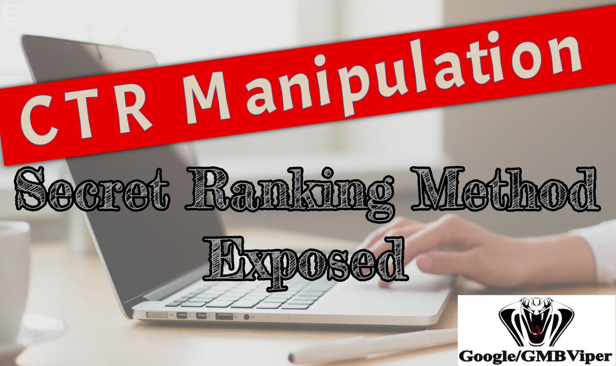 CTR Manipulation - Click Through Rate Manipulation / Twitter