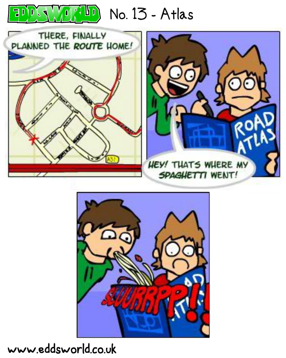 「THROWBACK COMIC 130! Since yesterday was Doodle Day, we tho」Eddsworldの漫画