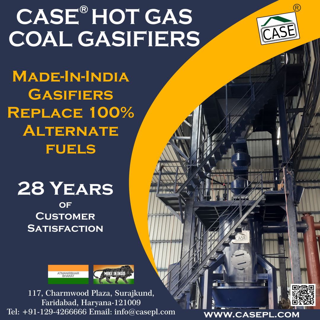 CASE Group on Twitter: "#CASE Gasifiers are 100% Made in India in line with #Atmanirbharta and # ...