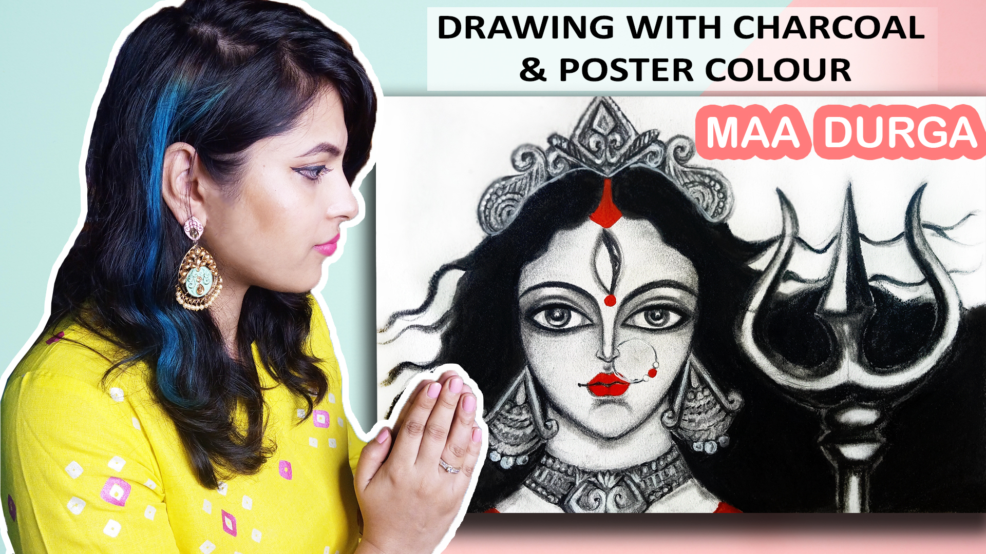 Details More Than 145 Simple Drawing Of Durga Maa Super Hot Vn