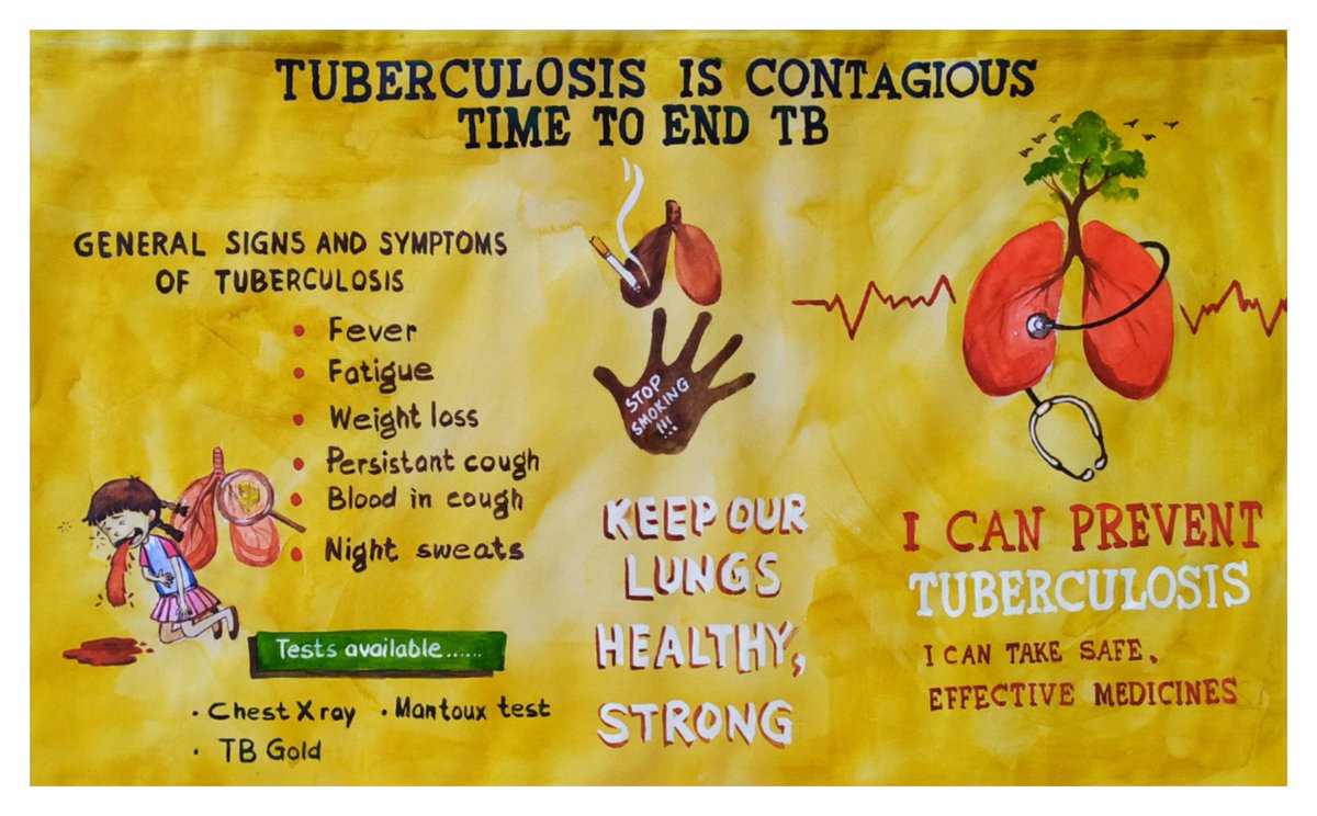Tuberculosis Awareness Poster Making