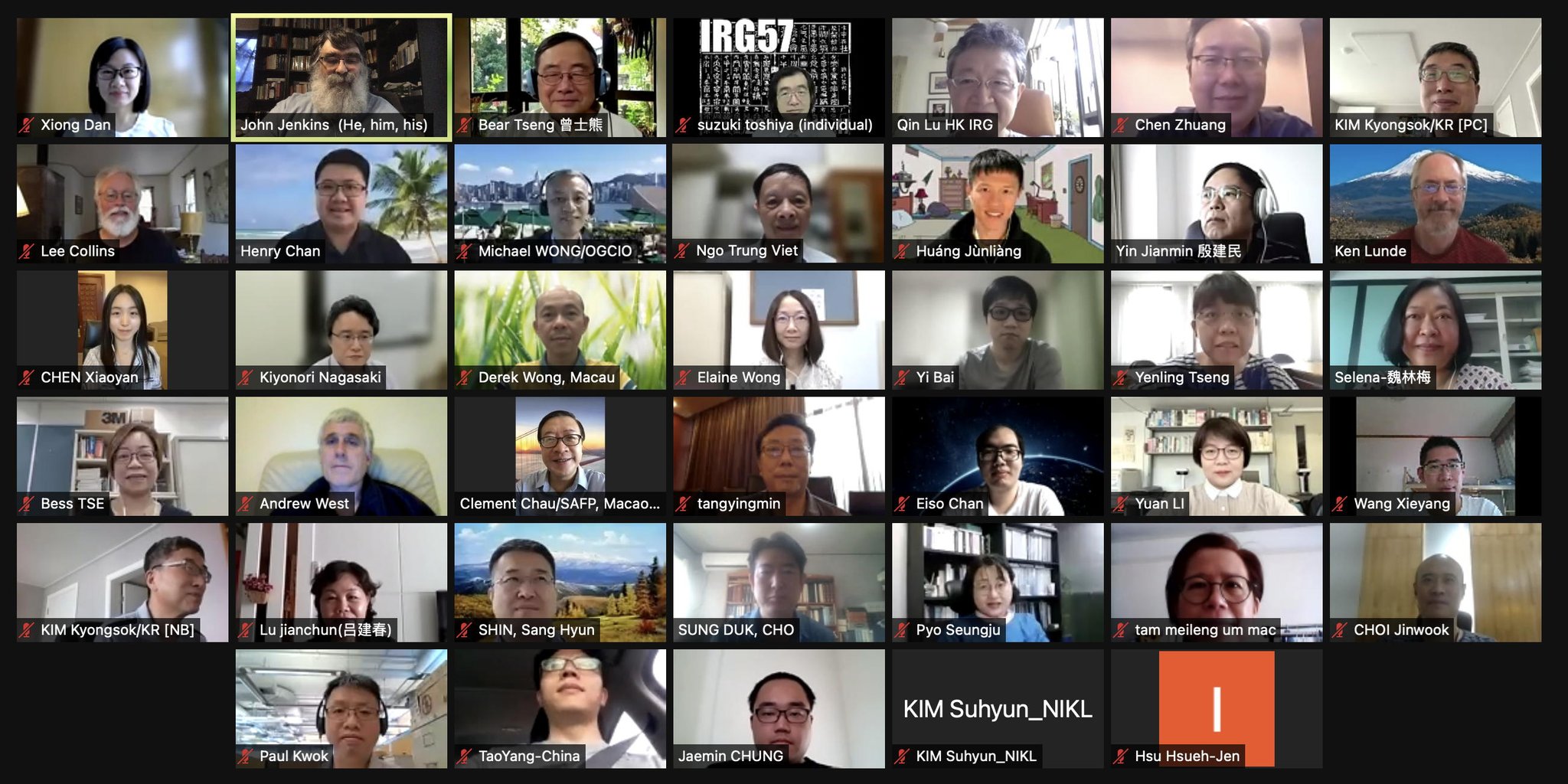 Ken Lunde 小林剣 on Twitter: "The #IRG57 meeting group photo. https://t.co/A7QURbV5XE" / Twitter