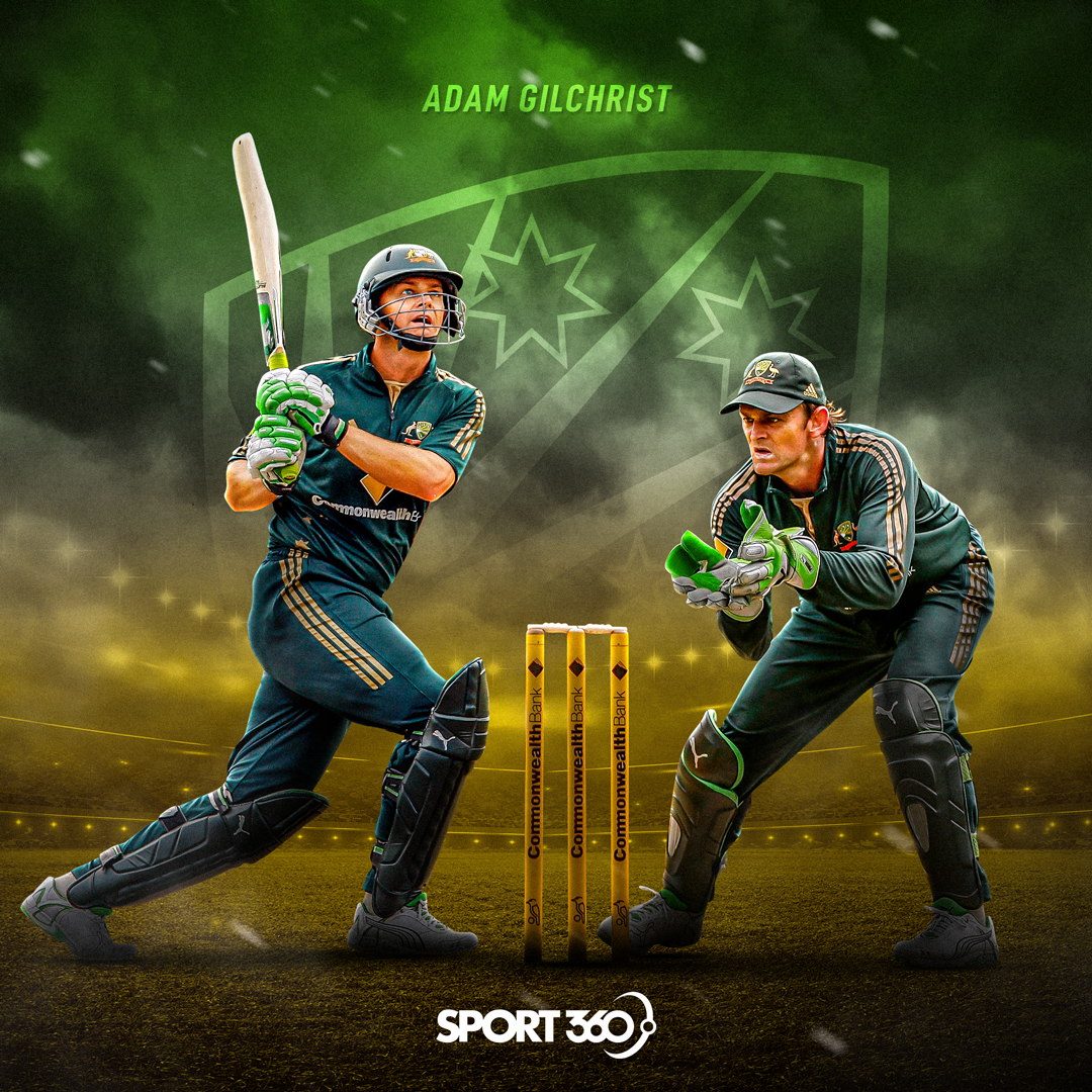 Adam Gilchrist Batting Wallpapers