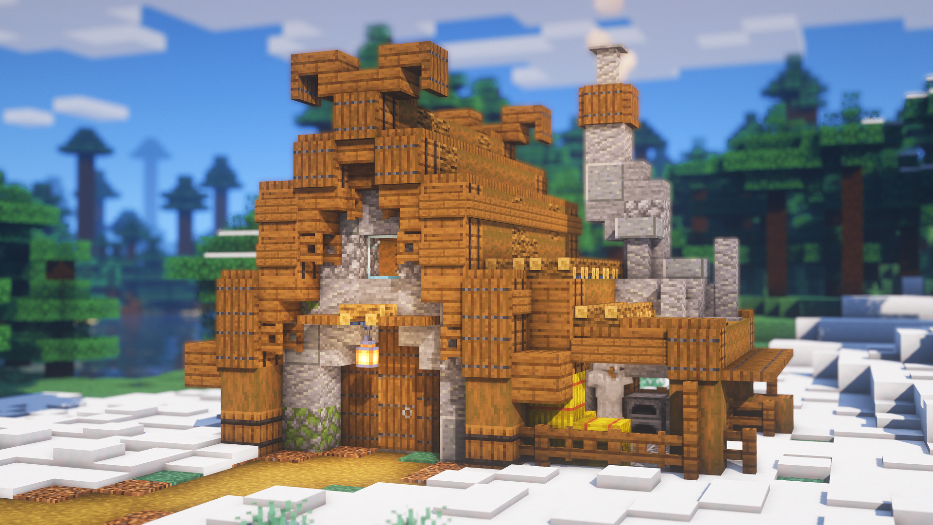 Nordic House Minecraft