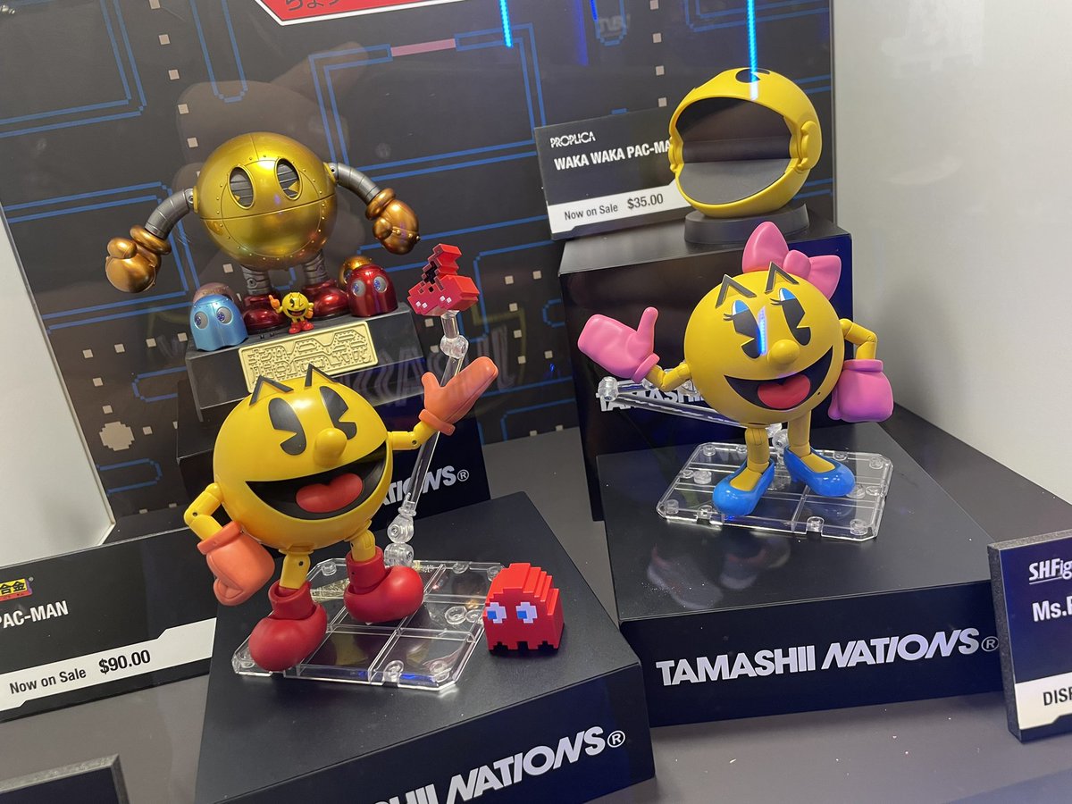 Figuarts MS. Pac-Man at NYCC! : r/SHFiguarts