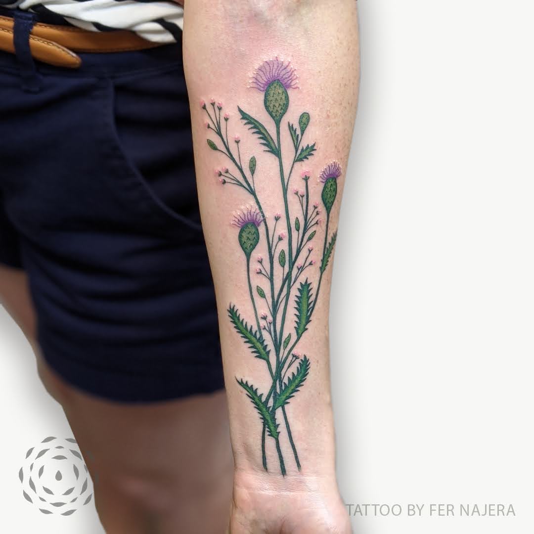 Scottish Heather Tattoo