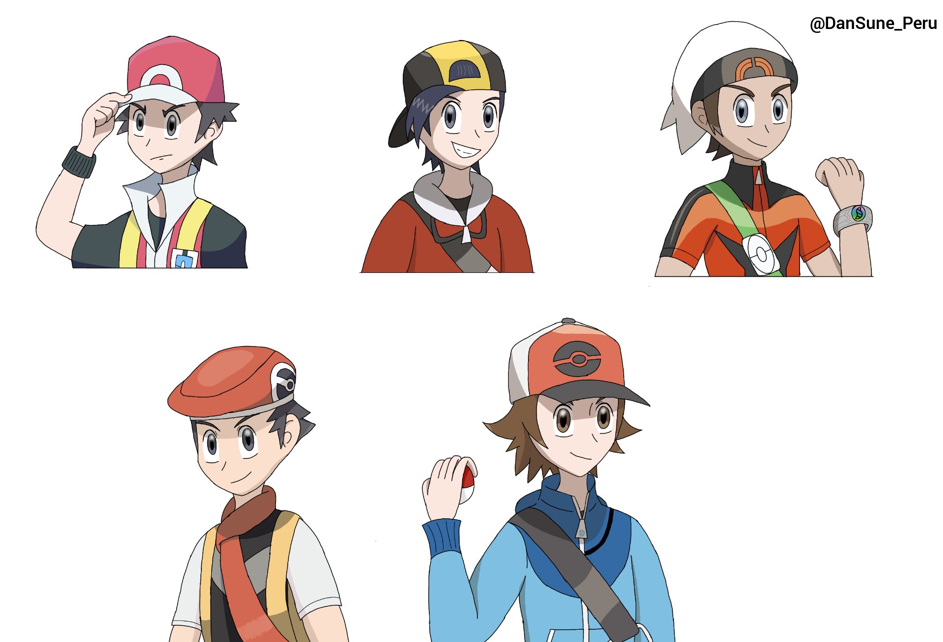 Pokemon Ethan And Red