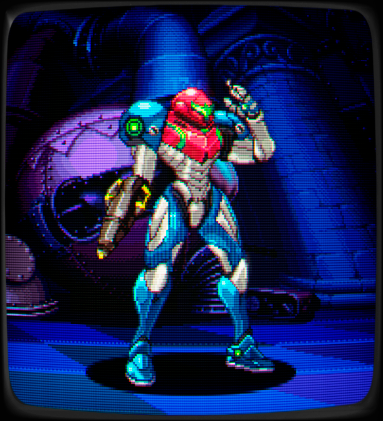 Samus Fusion Suit Sprites