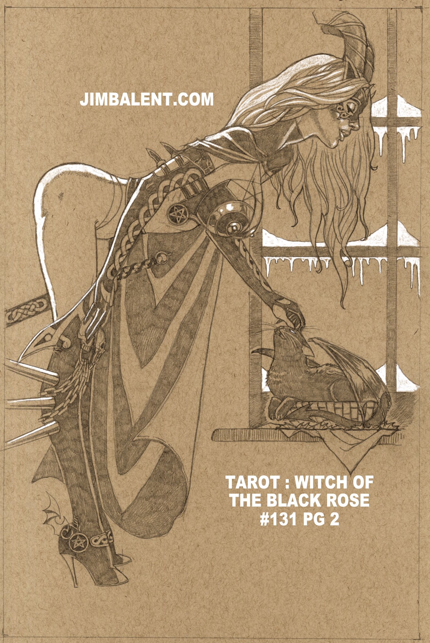 Tarot Witch Of The Black Rose Wallpaper
