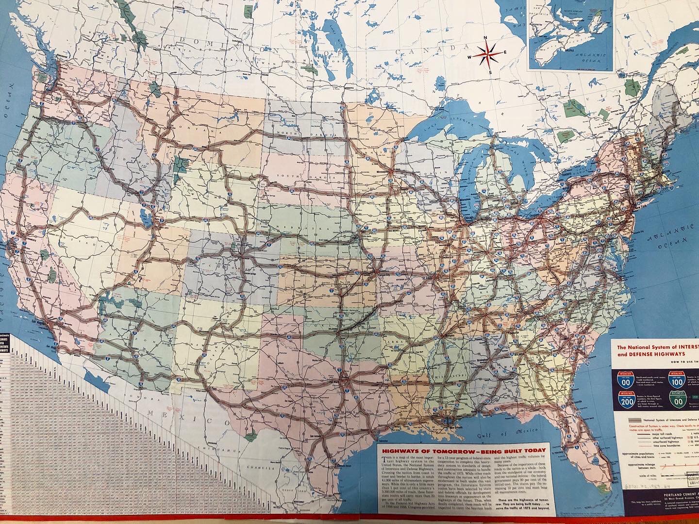 Interstate Highway Map