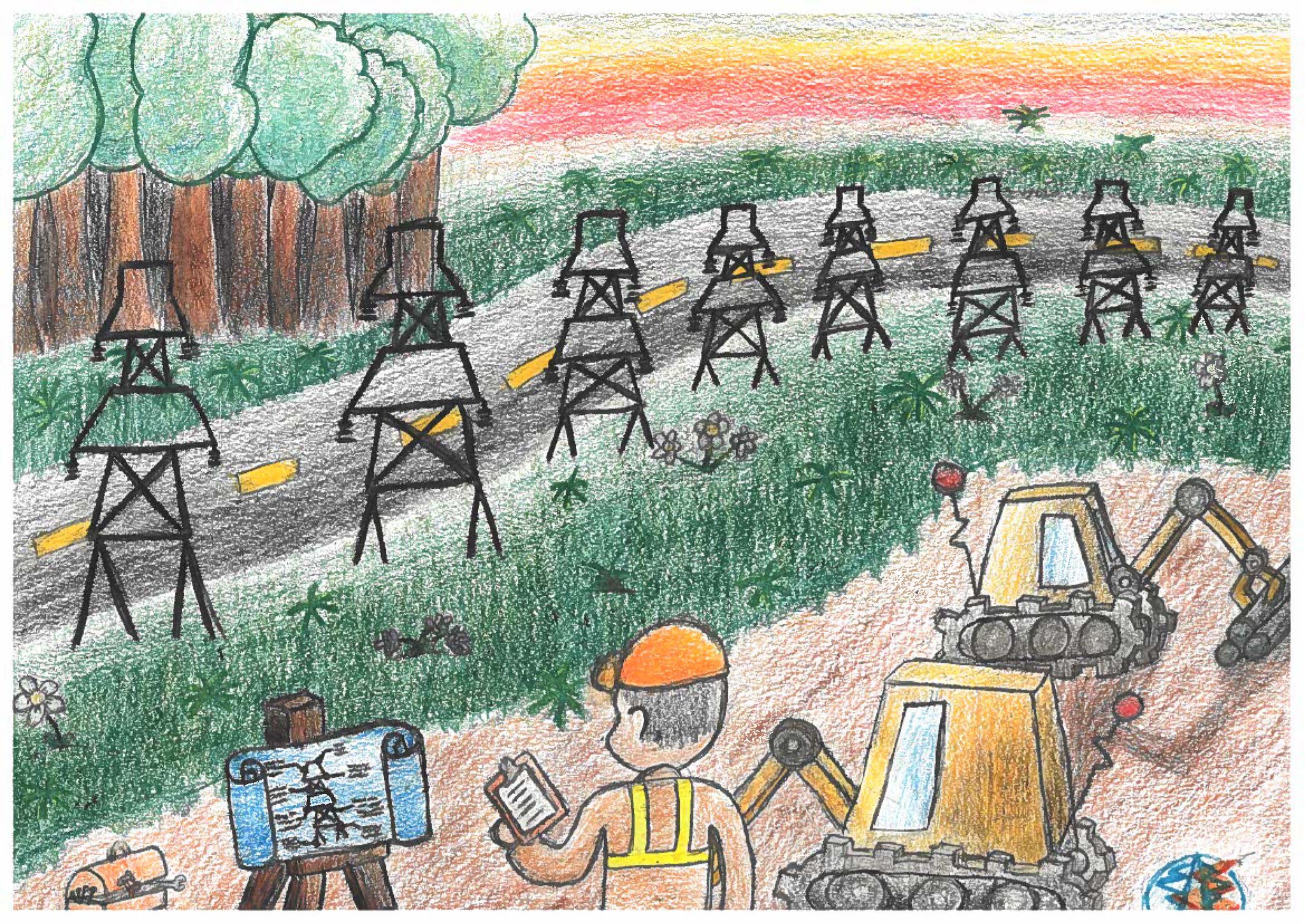 Land Pollution Drawing Competition