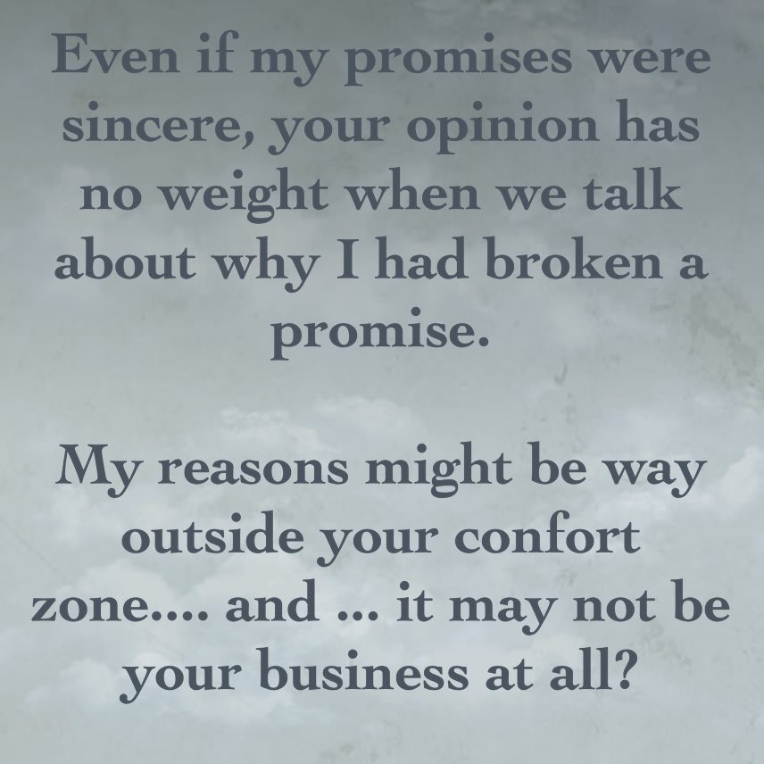 Sayings About Broken Promises