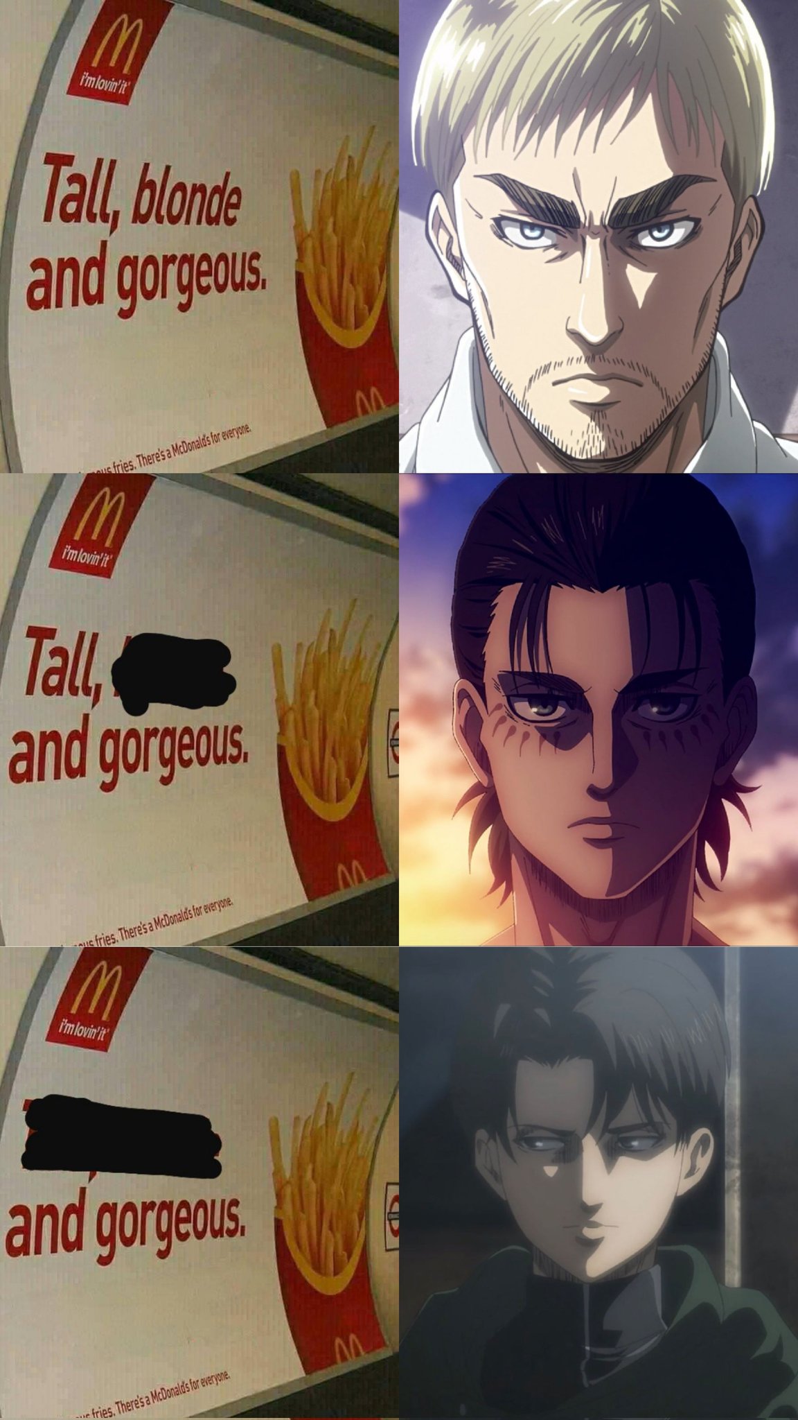 AOTFESS🐐: ON on Twitter: "Top three male chara of *aot Levi, Erwin, Eren https://t.co/aJ63aWNnPl ...