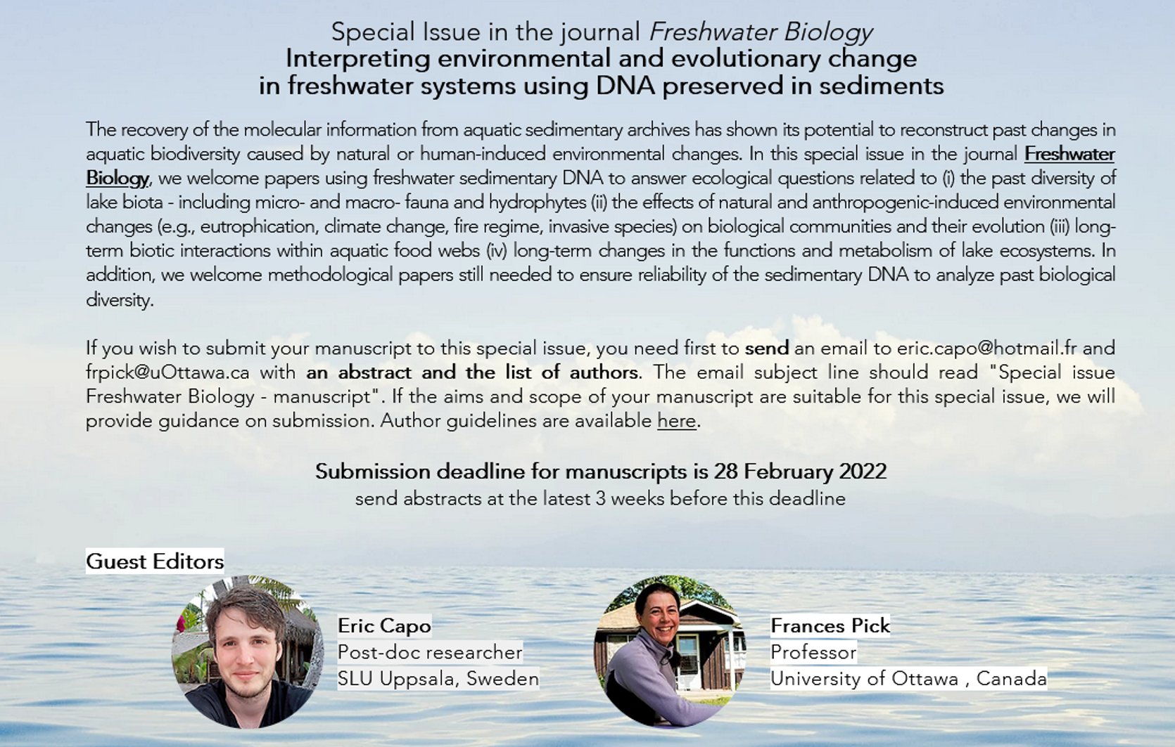 sedaDNA scientific society on Twitter: "Our dedicated sedaDNA special issue in the journal ...