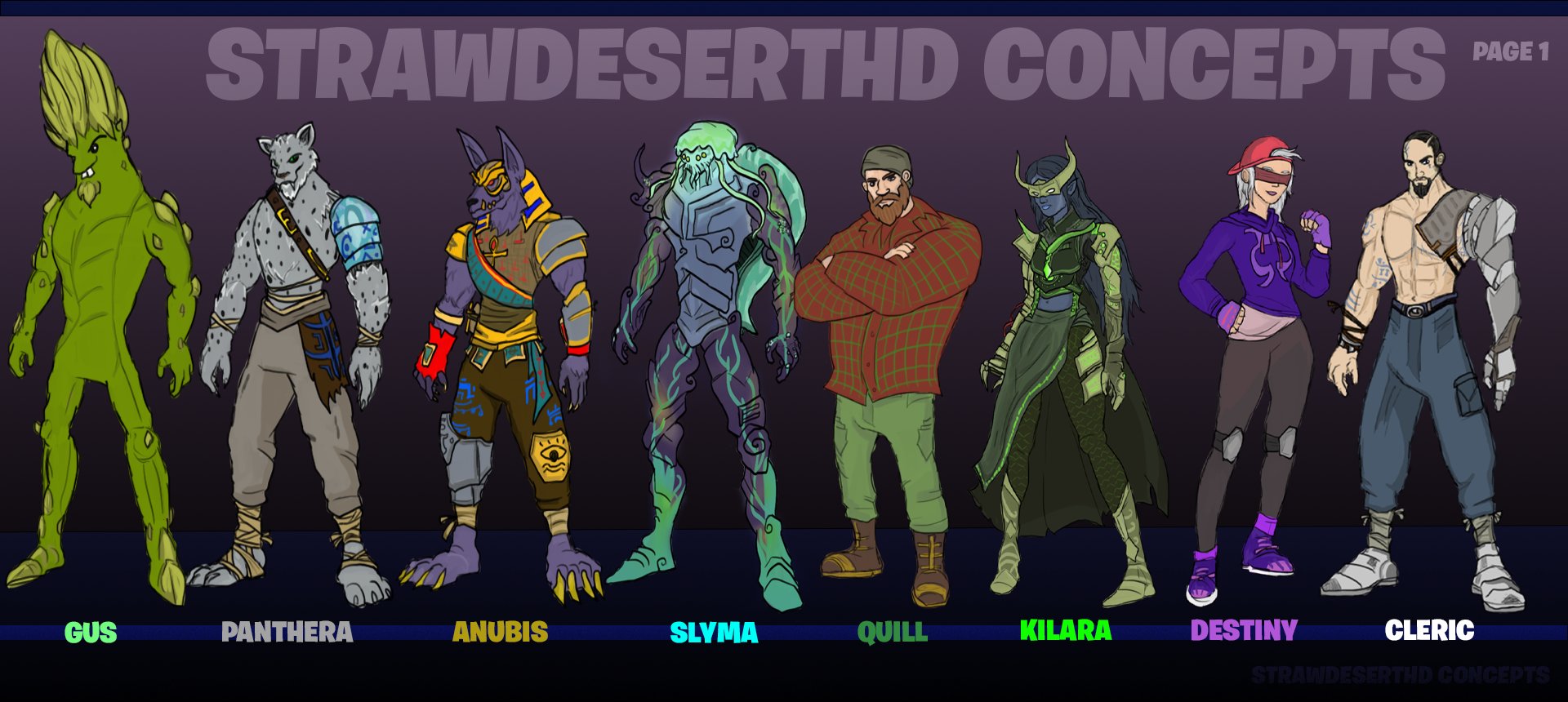 StrawDesertHD on Twitter: "Also shown today in my video revealing concepts and the stories ...